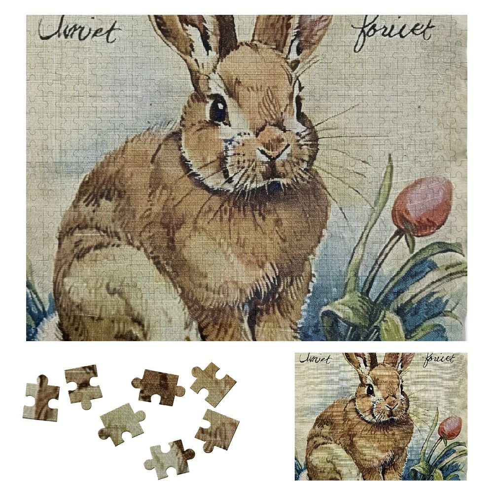 Sheronv Rabbit Beatrix Potter Wooden Jigsaw Puzzle Challenging ...