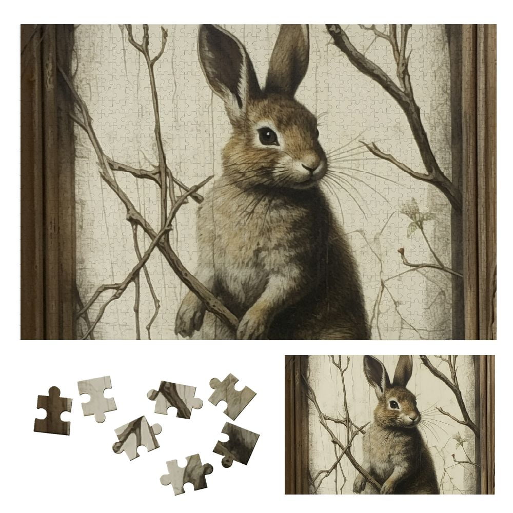 Sheronv Rabbit Wood Puzzle Challenging Difficult Wooden Puzzles for ...