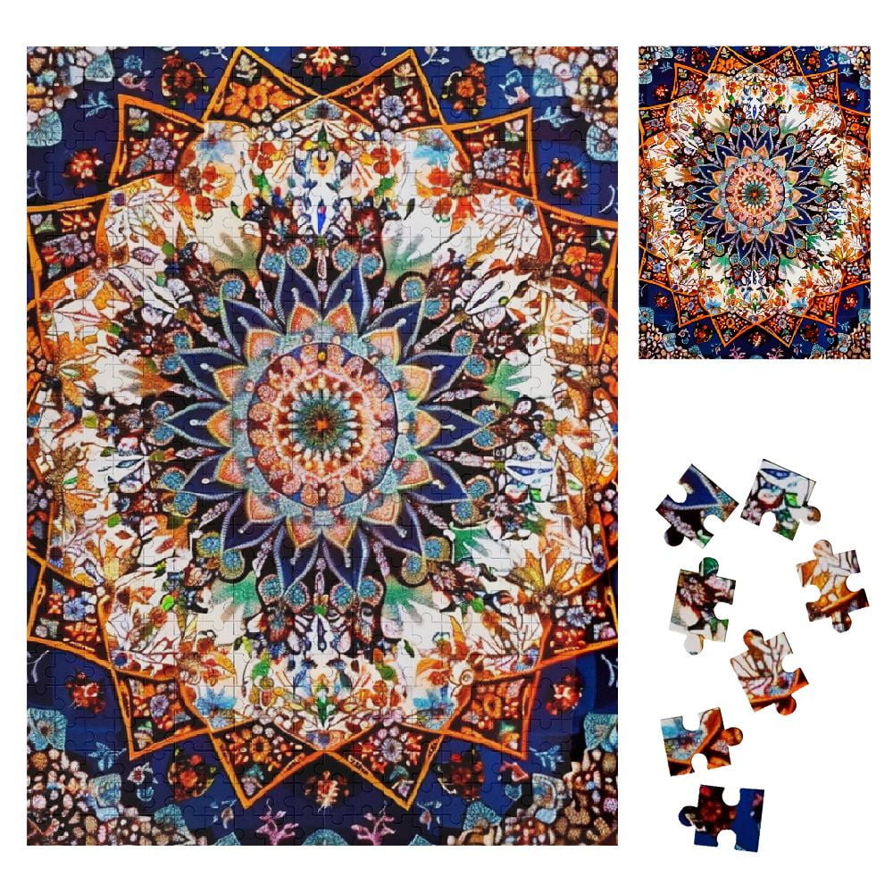 Sheronv Sacred Geometry Wooden Puzzle Vertical Impossible Wooden ...