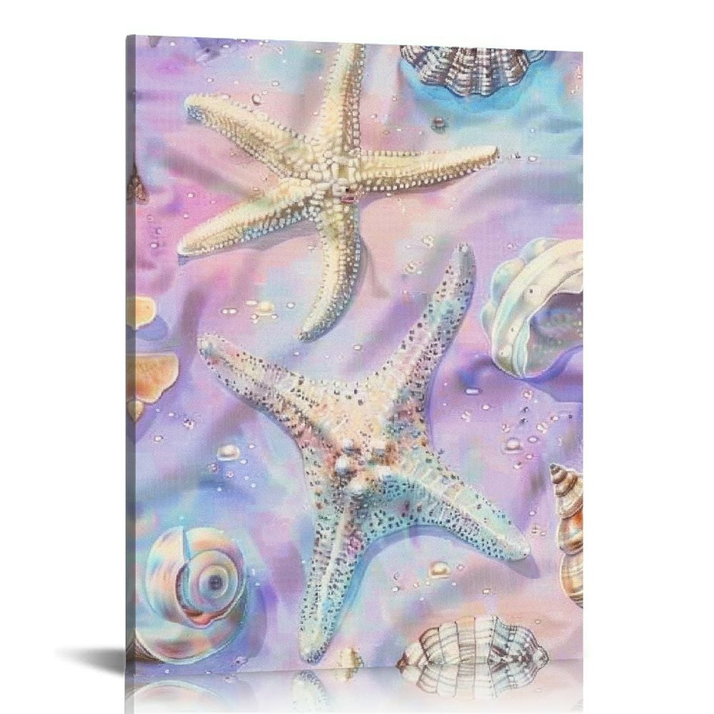 Sheronv Sea Animals, Shells, Starfish Fine Art Aesthetic Poster Print ...
