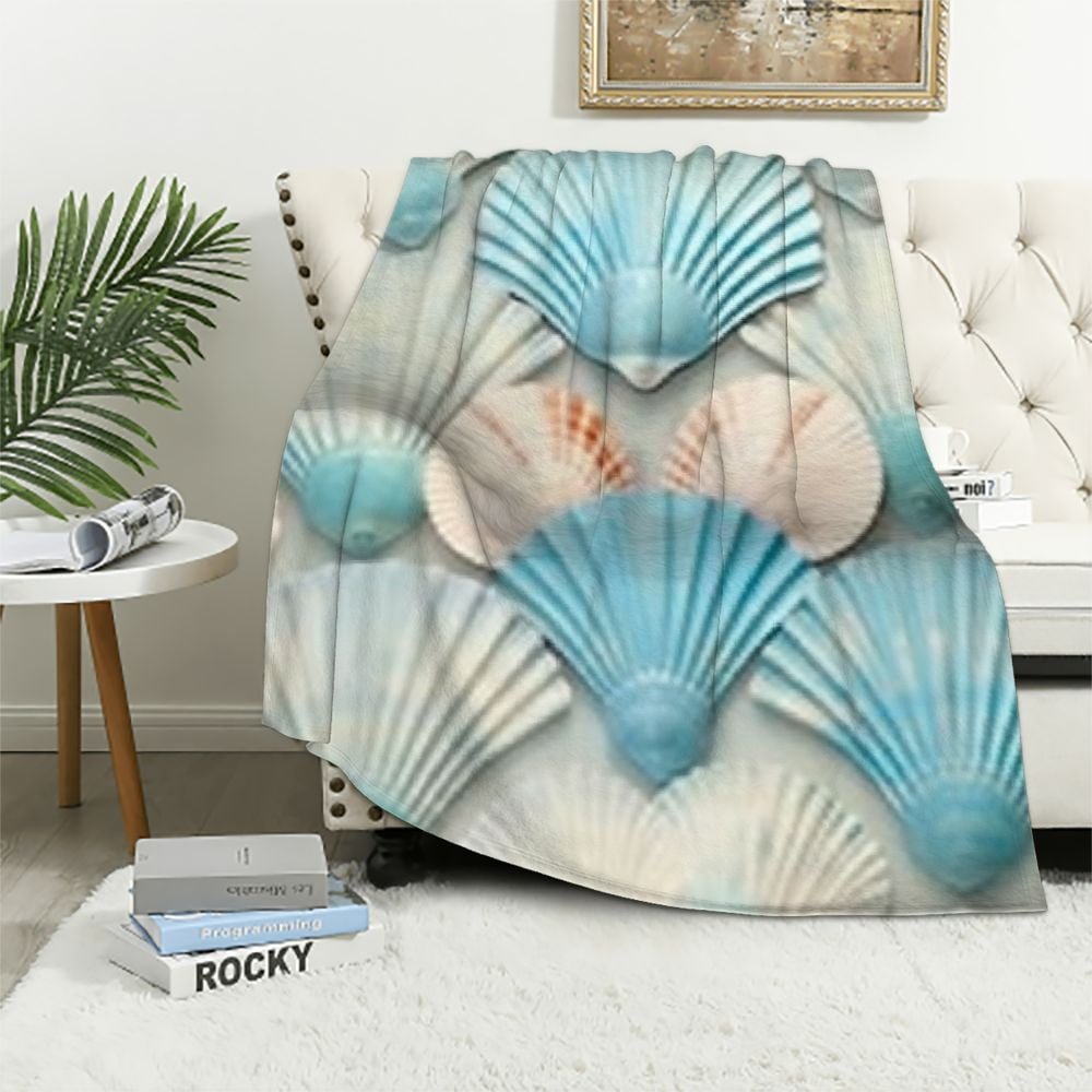 Sheronv Shells Damien Hirst Art Deco Warm Lightweight Blanket Soft ...