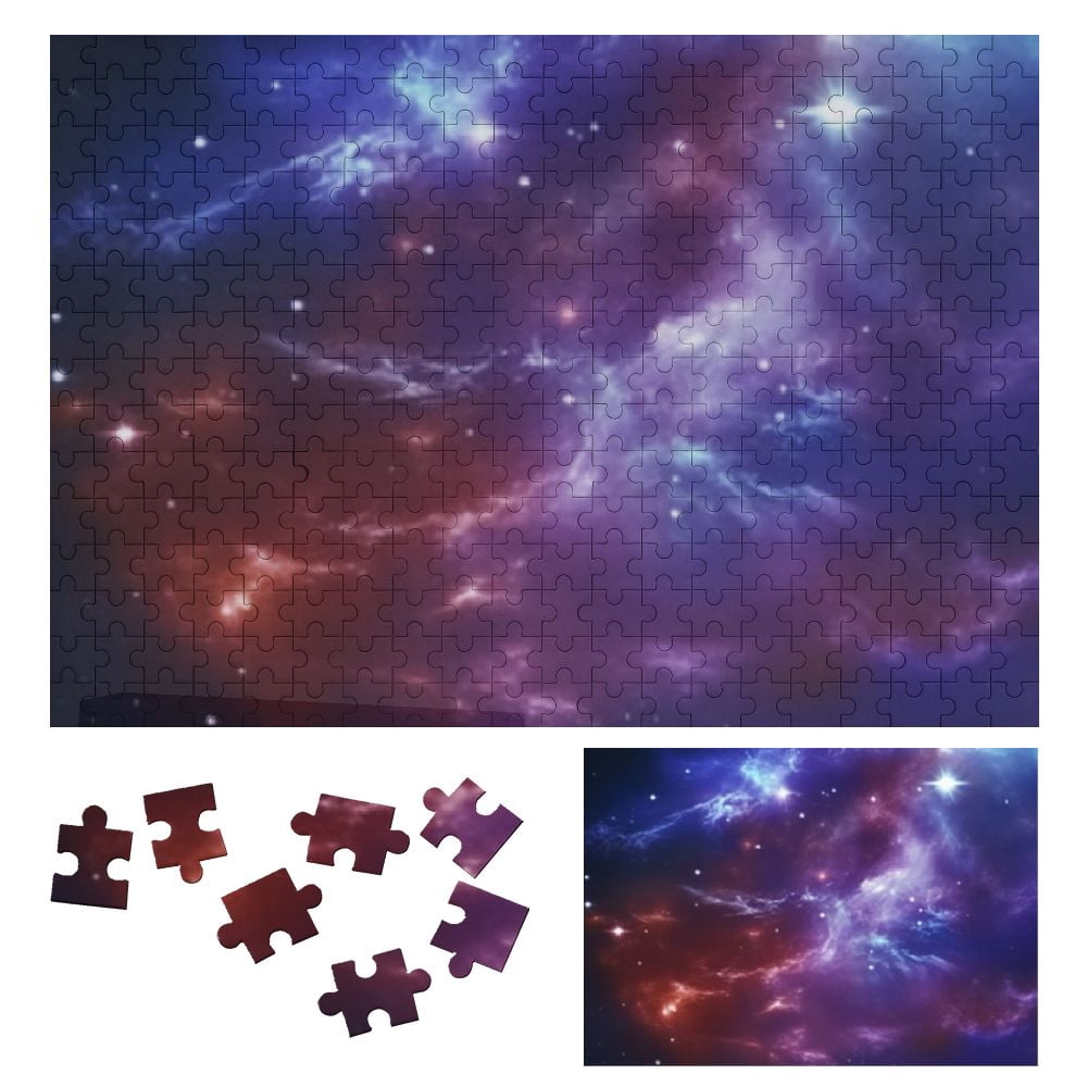 Sheronv Stars and Nebula Wooden Jigsaw Puzzle for Adults and Kids ...