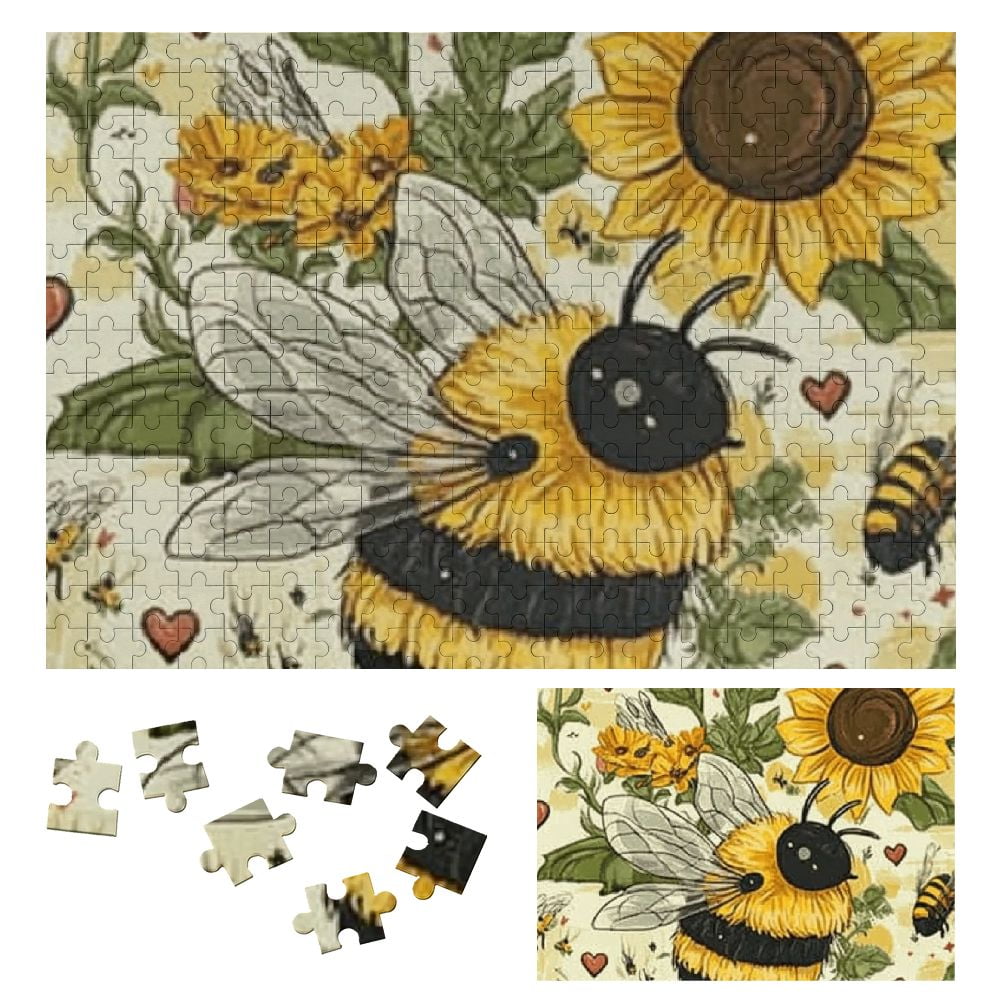 Sheronv Sunflowers Wooden Jigsaw Puzzle Impossible Wooden Puzzles for ...