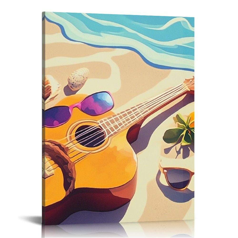 Sheronv Sunny Beach Vibes Fine Art Aesthetic Poster & Print Wall ...