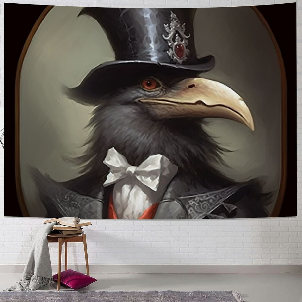 Sheronv Top Hat Coat of Arms Tapestry Wall Hanging Unique Style Home ...