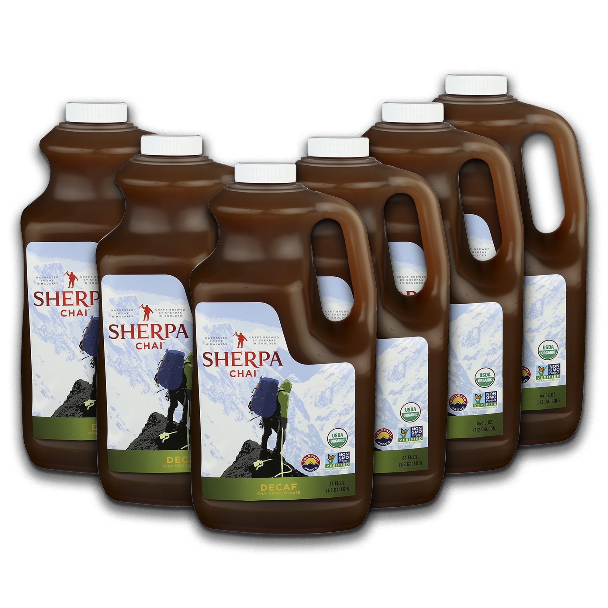 Sherpa Chai Decaf Organic Chai Tea Concentrate, 384 oz - Himalayan ...