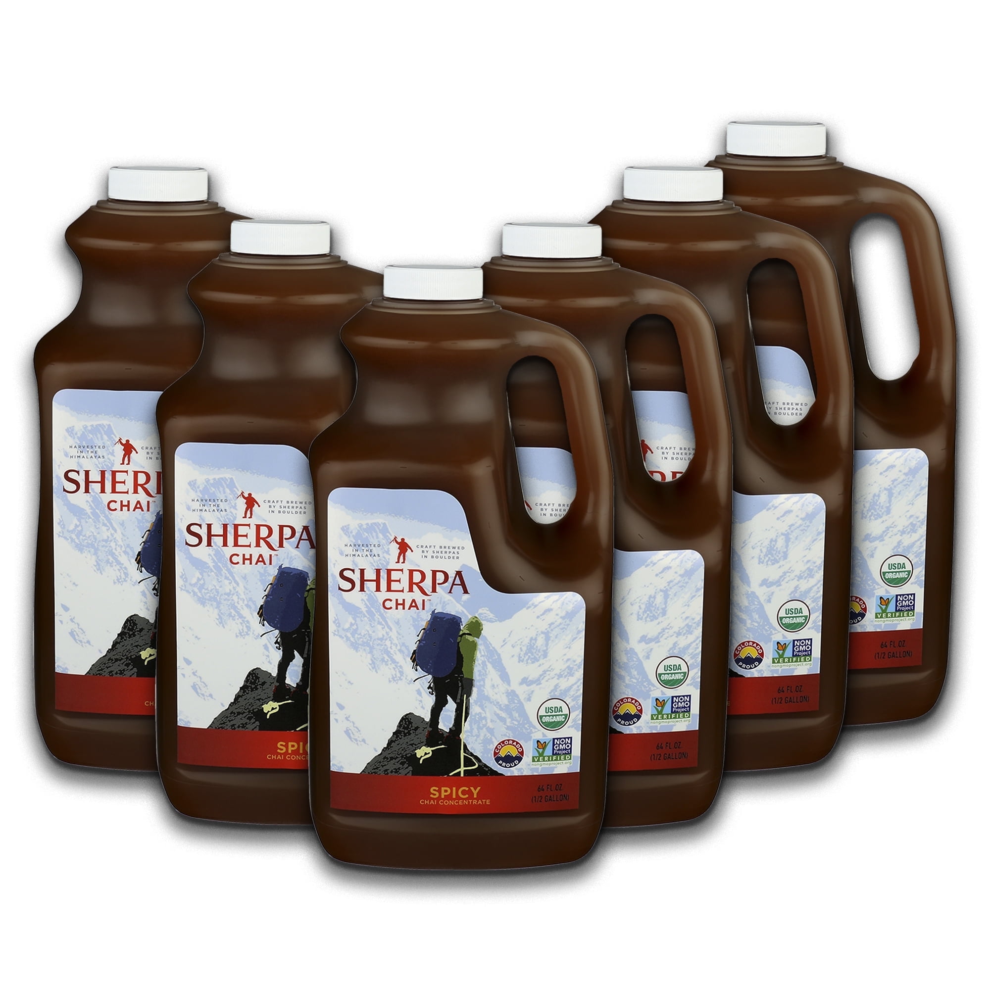 Sherpa Chai Spicy Organic Chai Tea Concentrate, 384 oz - Himalayan ...