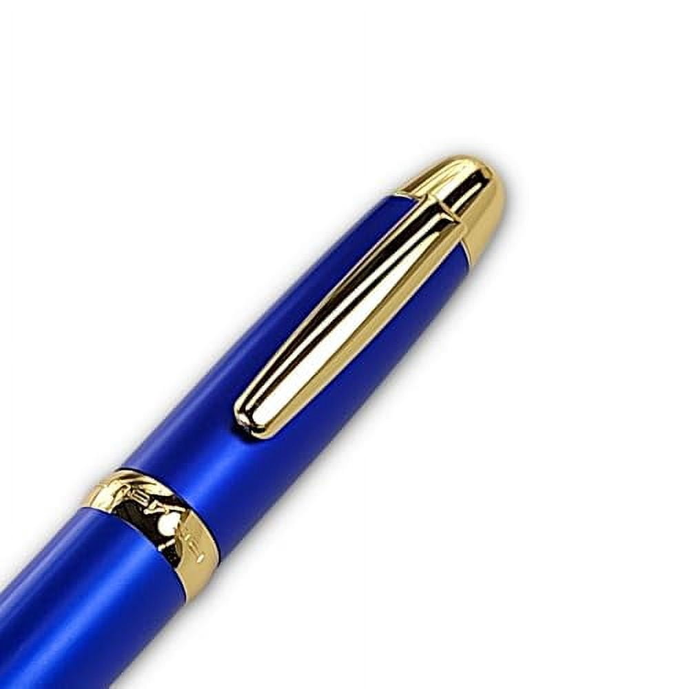 Sherpa Pen Classic Aluminum Perfect Blue and Gold Marker and Pen Cover ...