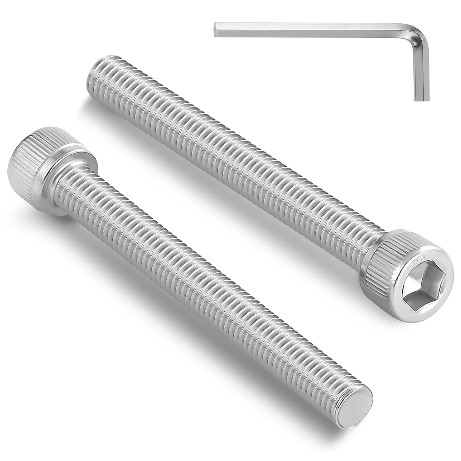 60pcs M3 x 50mm Hex Socket Head Cap Screws Bolts, 304 Stainless Steel ...