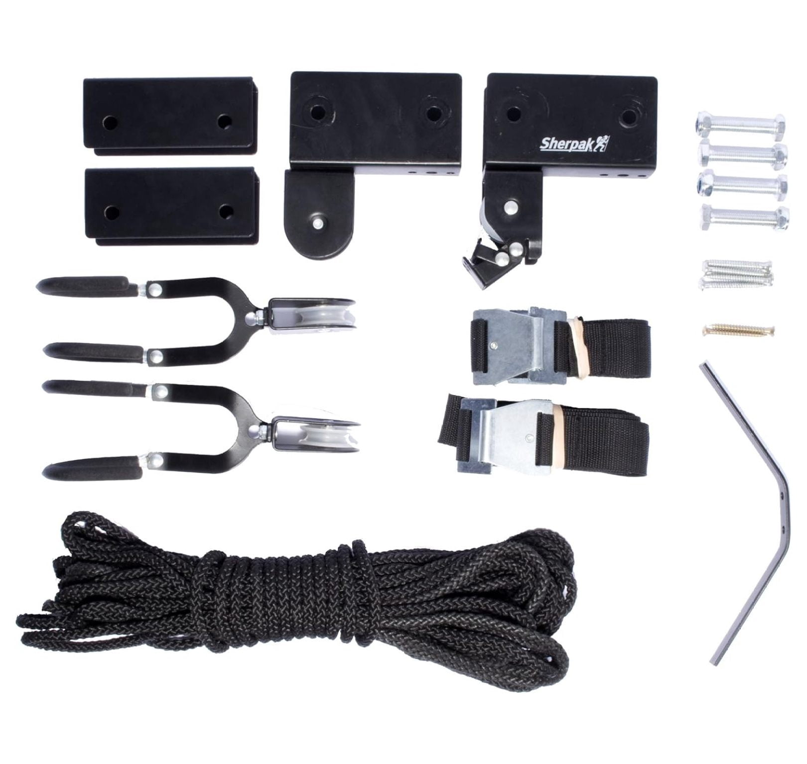 Sherpak Hoist Pulley Ceiling Storage System - Great for Hanging Kayaks ...