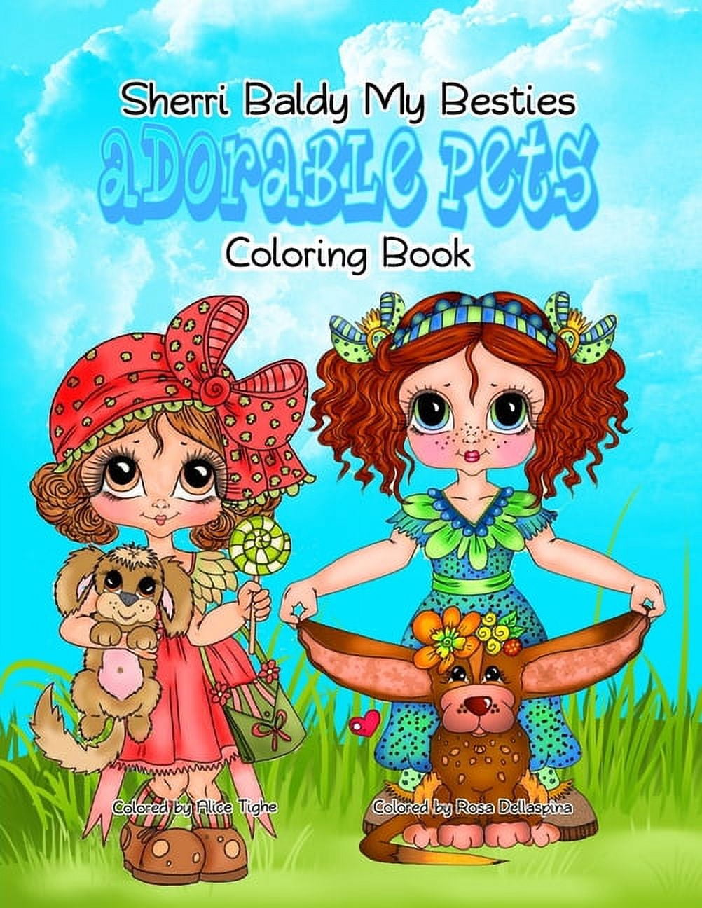 Sherri Baldy My Besties Adorable Pets Coloring Book (Other) - Walmart.com
