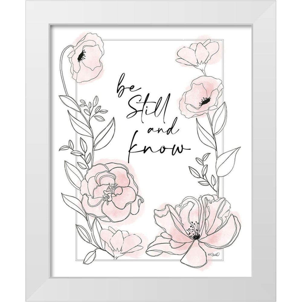 Sherrill, Kate 12x14 White Modern Wood Framed Museum Art Print Titled ...