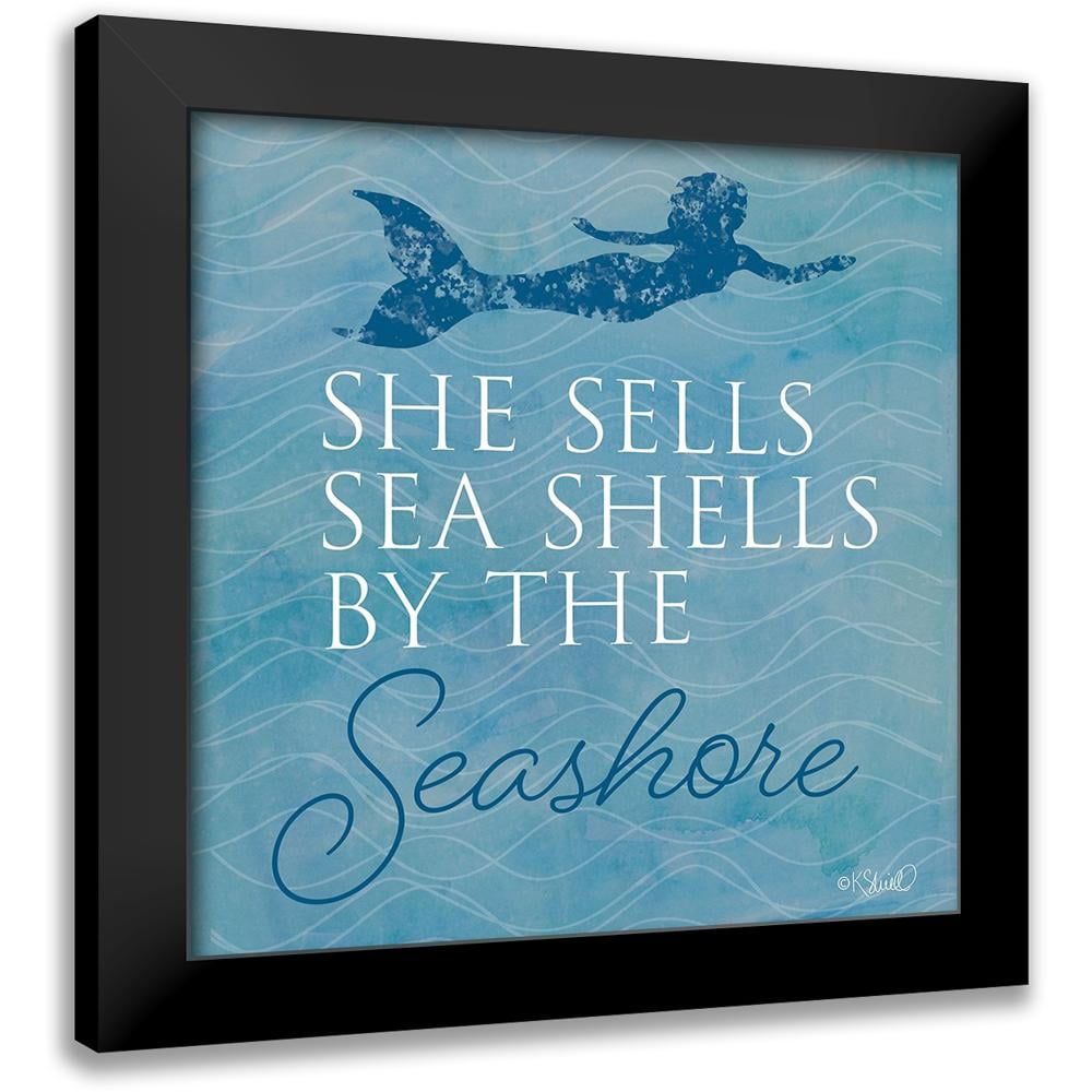 Sherrill, Kate 15x15 Black Modern Framed Museum Art Print Titled - She ...