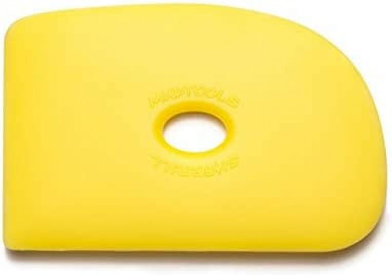 Sherrill Mudtools Shape 2 Polymer Rib for Pottery and Clay Artists, Yellow Color Soft - Walmart.com