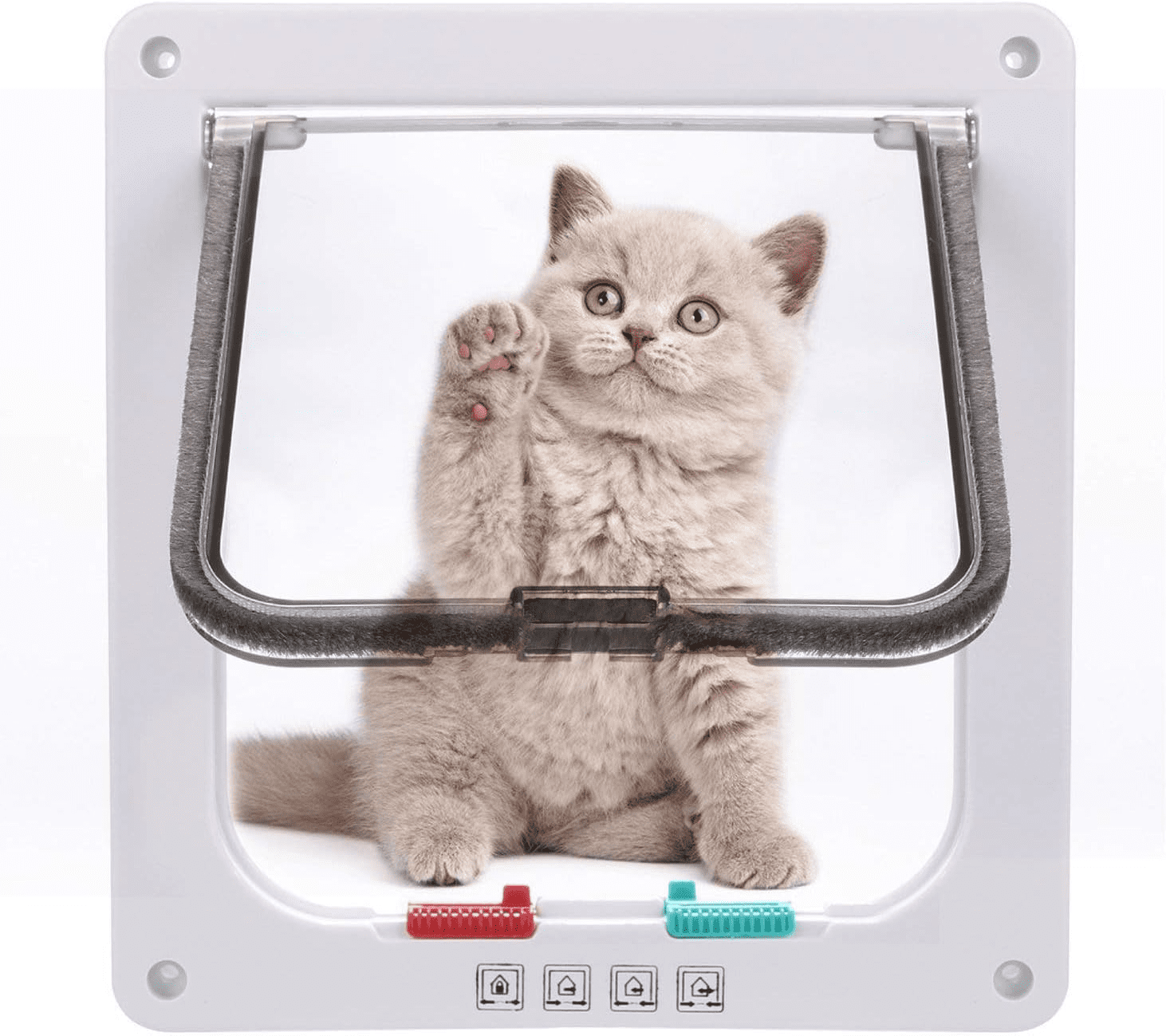 Customer reviews for Sherry Cat Door Flap (exterior dimensions 7.5" x 7 ...