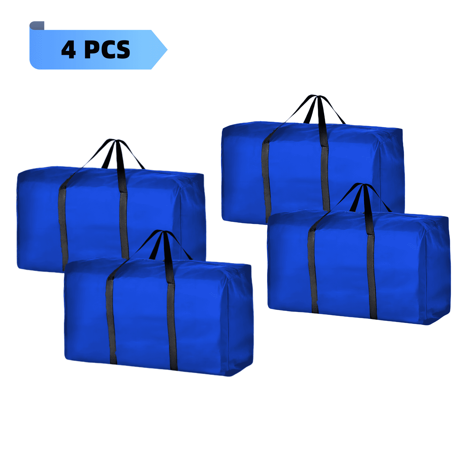 Sherry Extra Large Storage Bags Heavy Duty Moving Bags, Backpack Straps ...