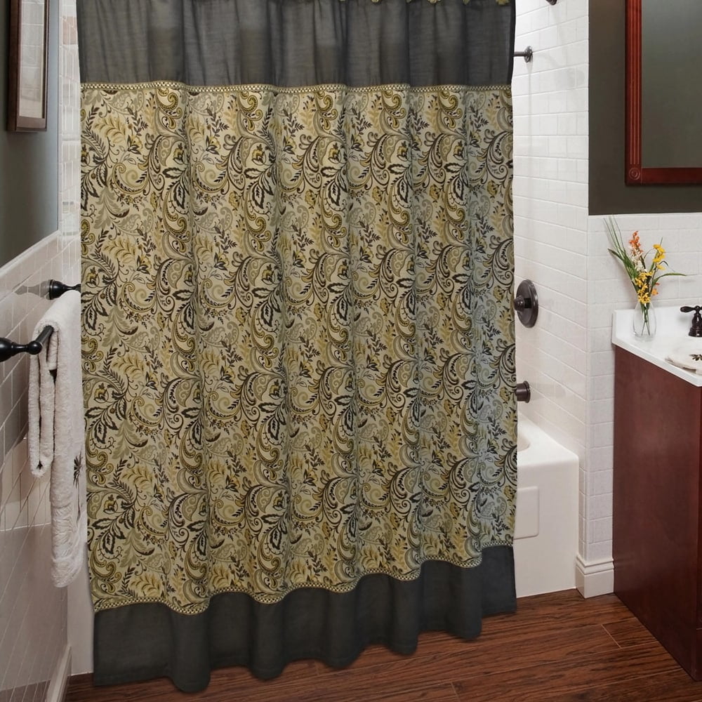 Sherry Kline Findlay Shower Curtain and Hook Set - Walmart.com