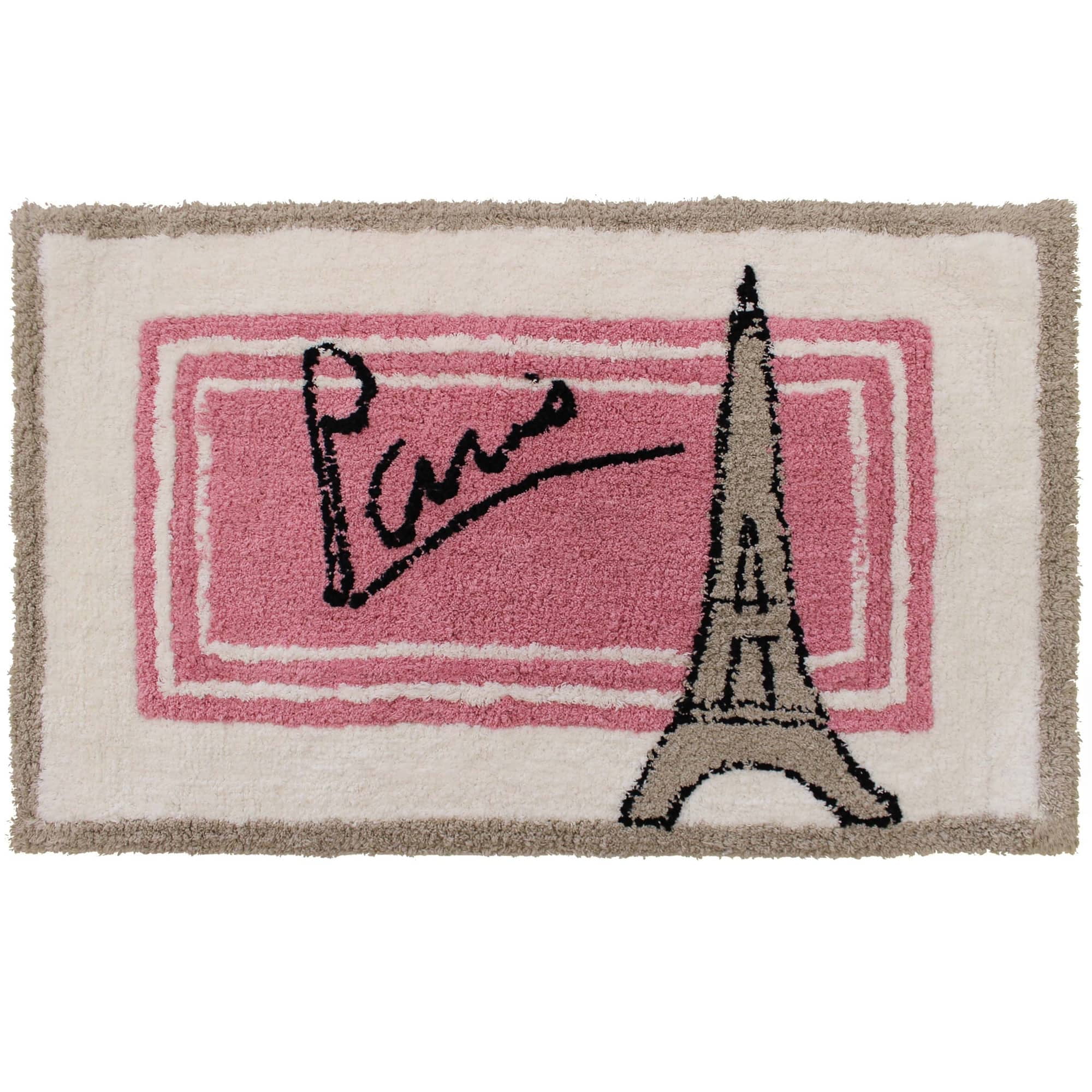 Sherry Kline Paris Cotton 20 x 30 Bath Rug - 1'8" x 2'6" - Walmart.com