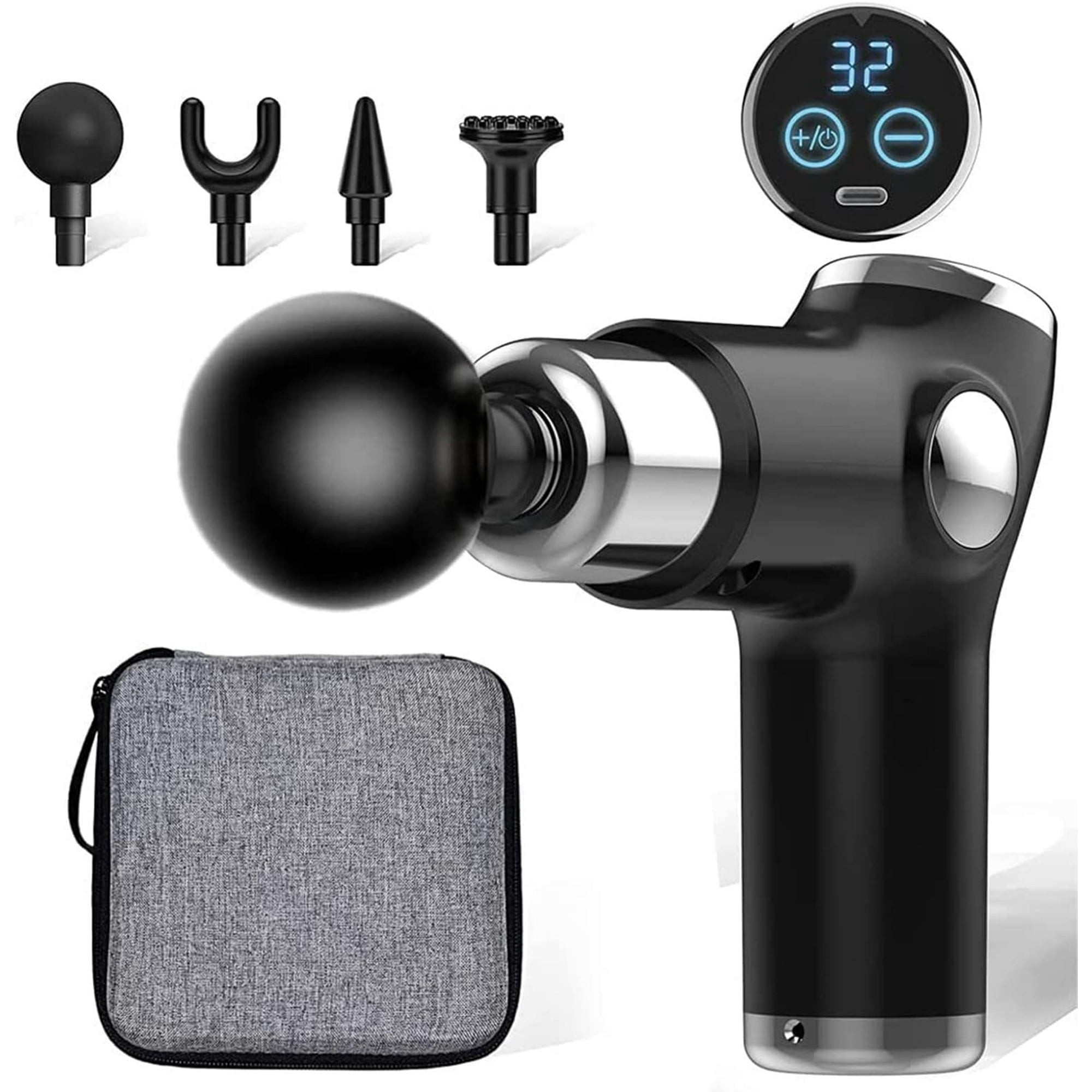 Sherry Handheld Deep Tissue Massage Gun, Cordless Percussion Therapy ...