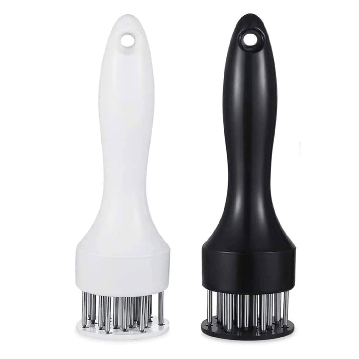 Sherry 2-Pack Ultra Sharp Stainless Steel Meat Tenderizer Tool, Kitchen ...