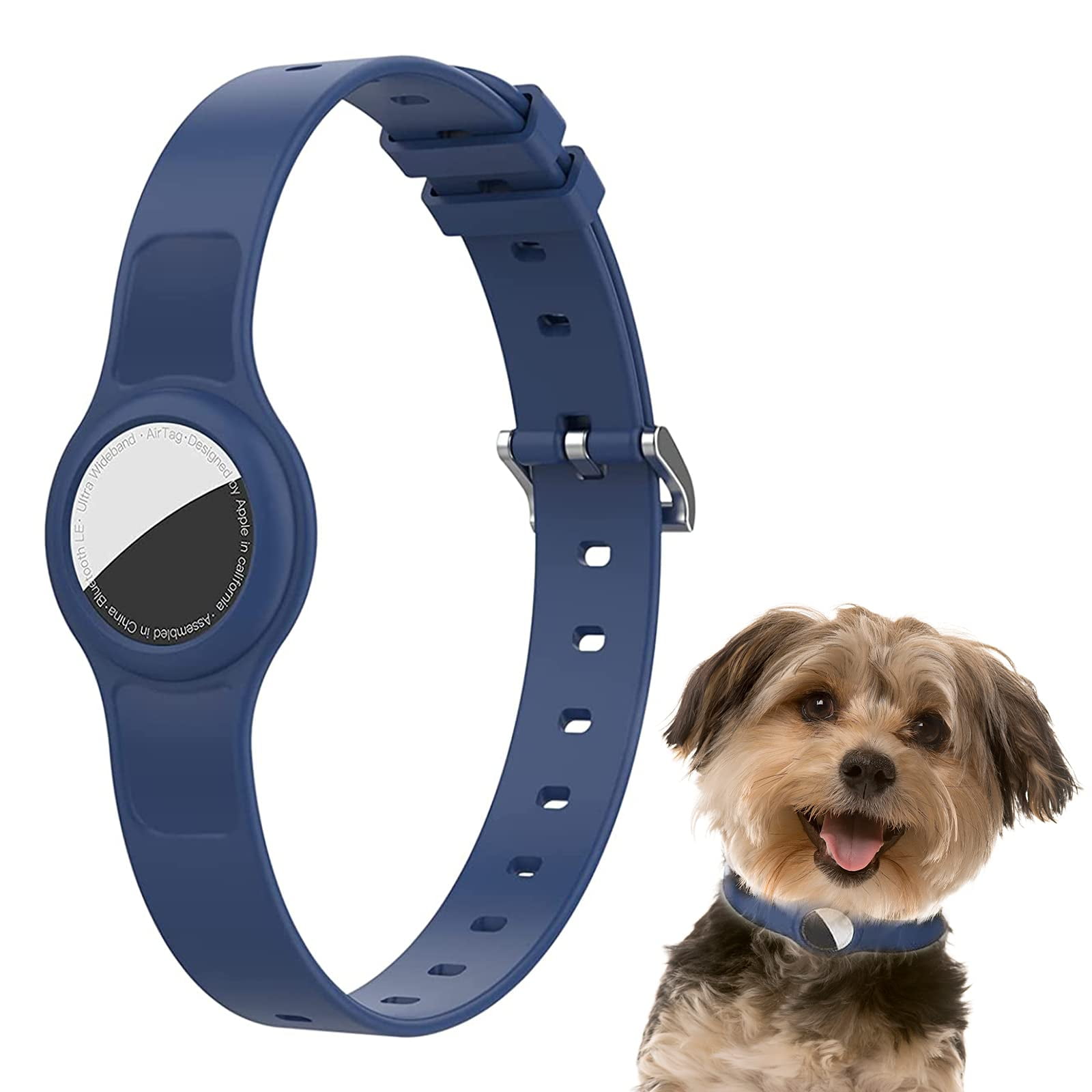 Sherry Newest Silicone Lightweight Pet Collar Tracker Mount Compatible ...