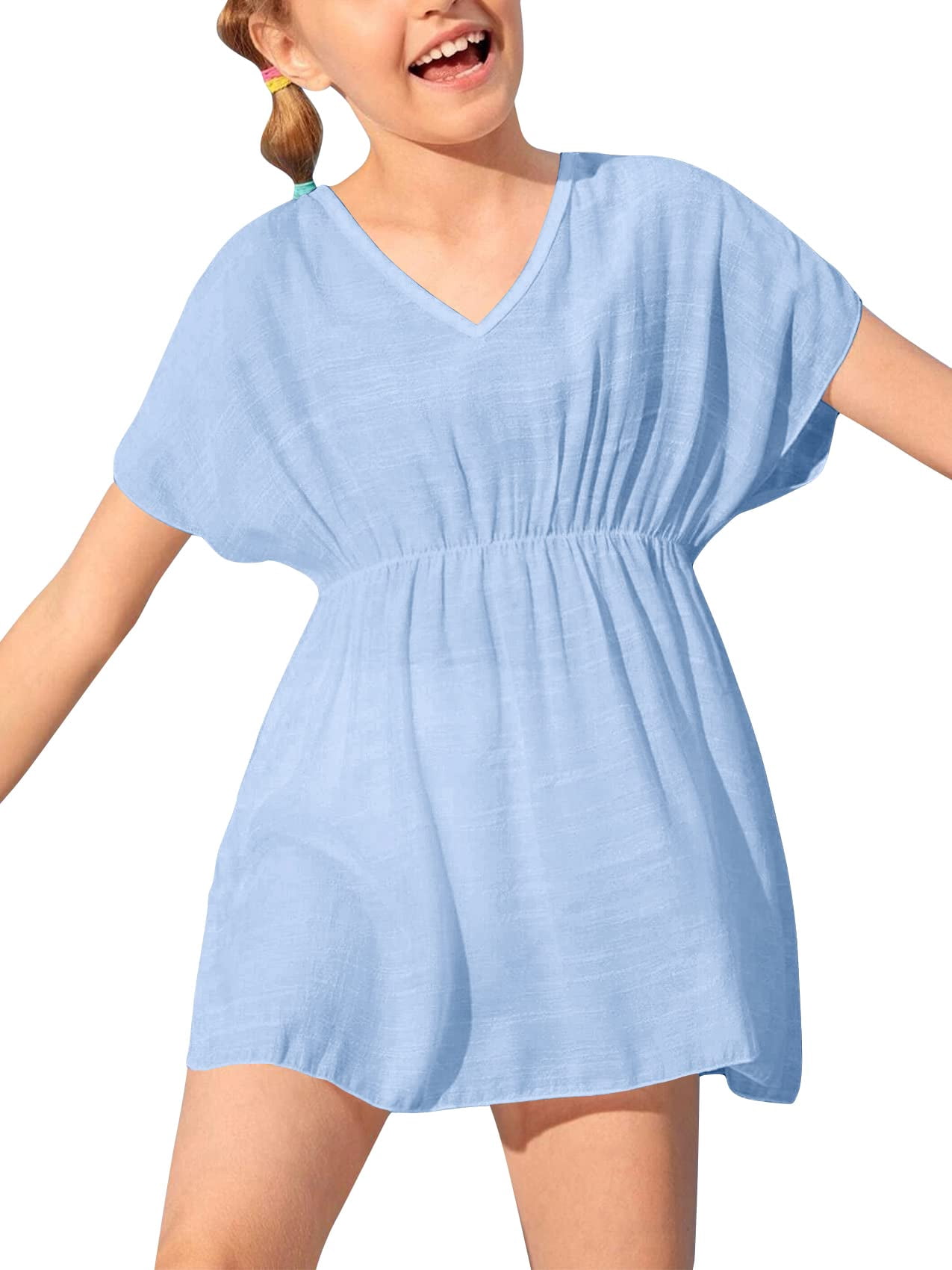 Sherrylily Girls Swimwear Cover Ups Beach Suit Cover Ups Bikini ...