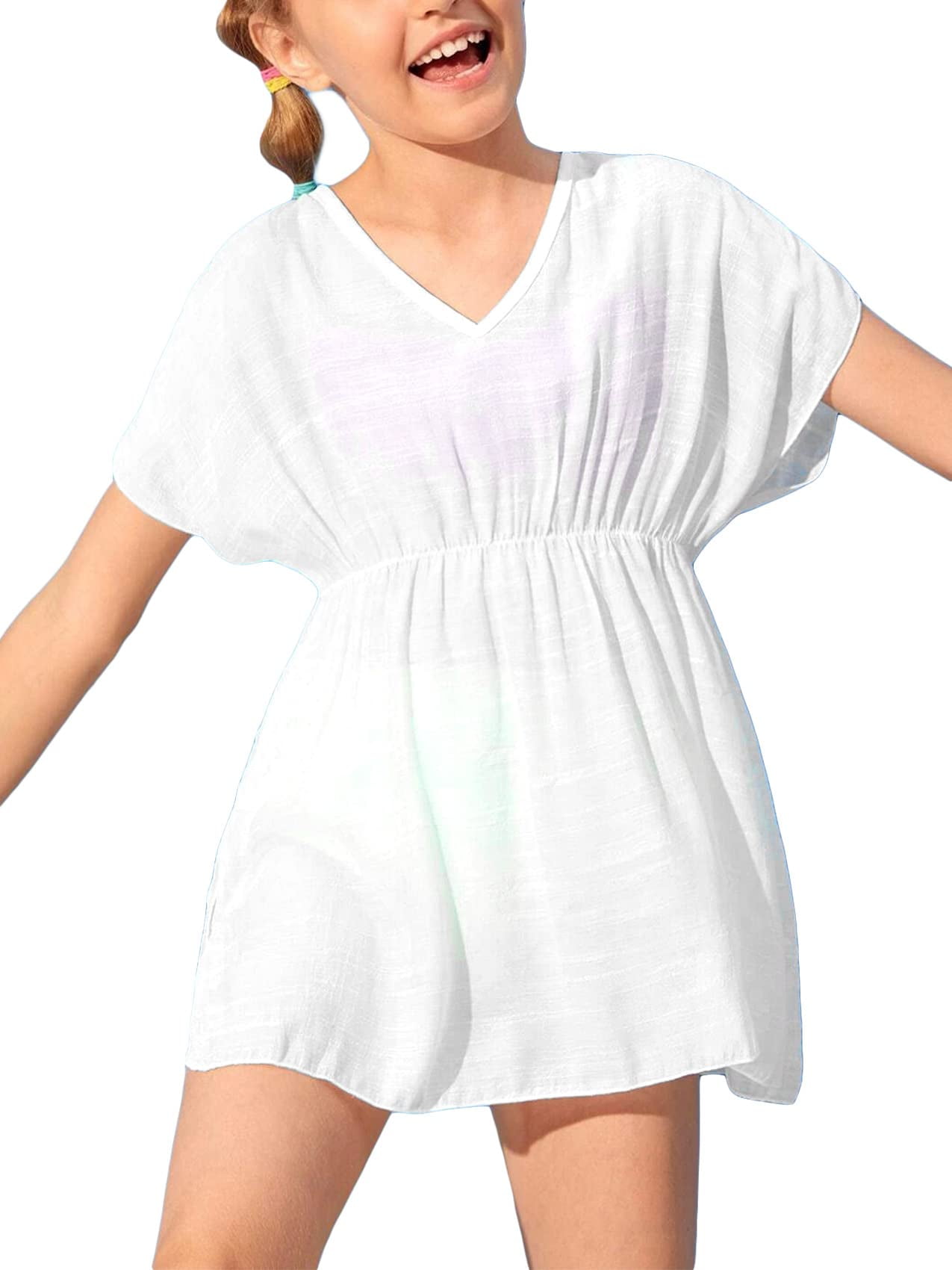 Sherrylily Girls Swimwear Cover Ups Beach Suit Cover Ups Bikini ...