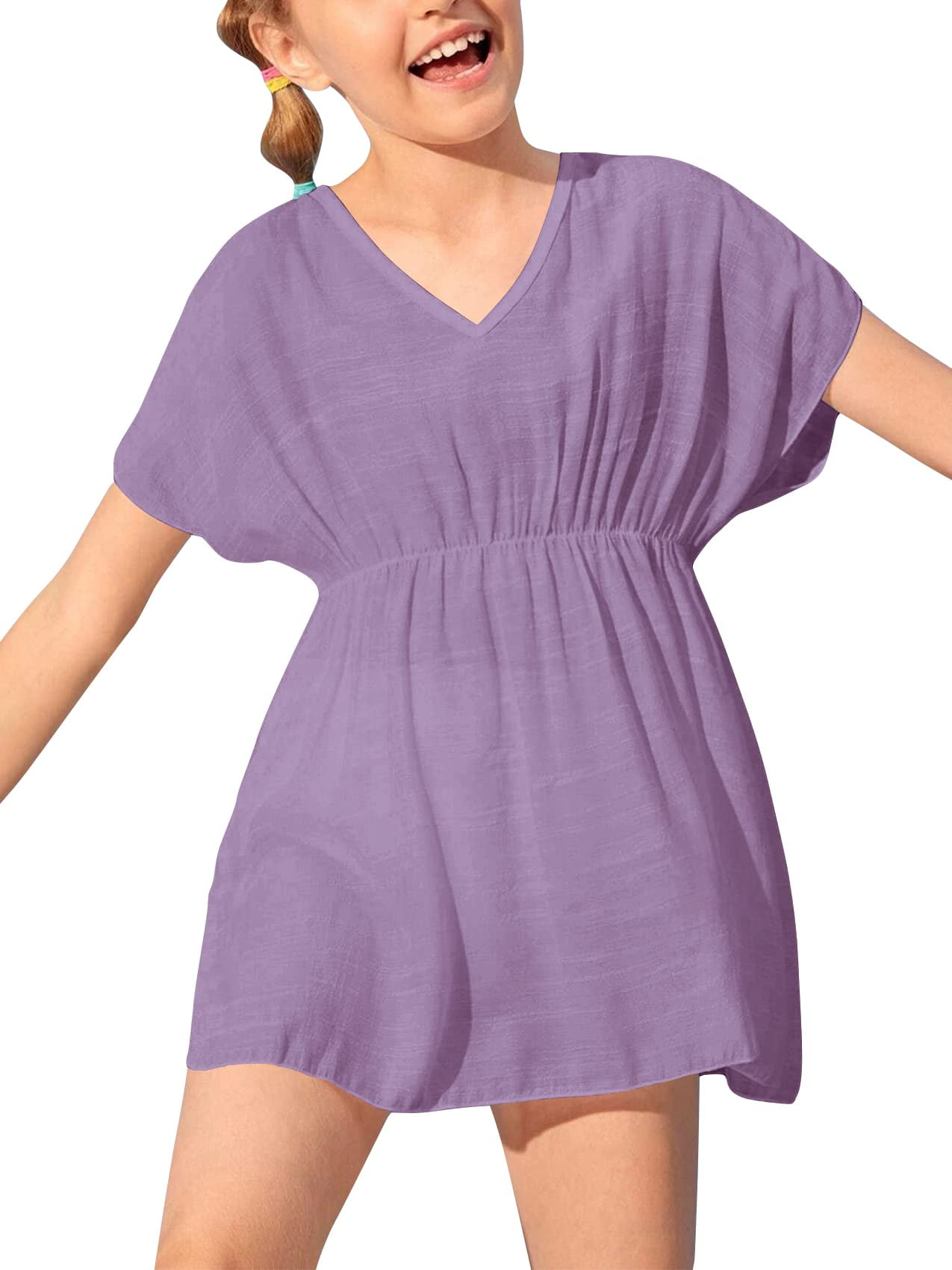 Sherrylily Girls Swimwear Cover Ups Beach Suit Cover Ups Bikini ...