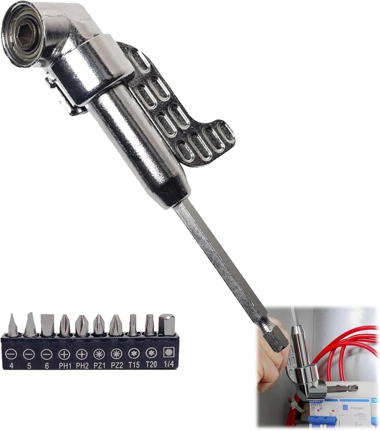 Sherum Angle Driver, Cumulus Angle Driver, 105 Degree Right Angle Drill ...