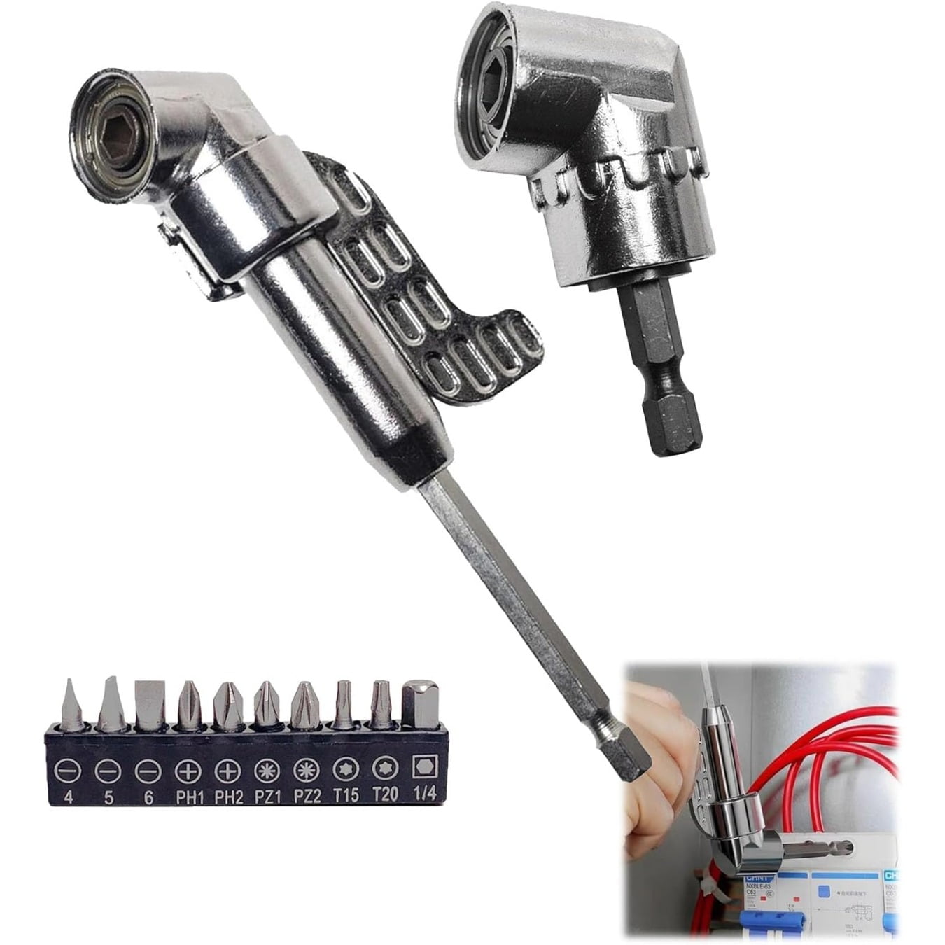 Sherum Angle Driver, Cumulus Angle Driver, 105 Degree Right Angle Drill ...