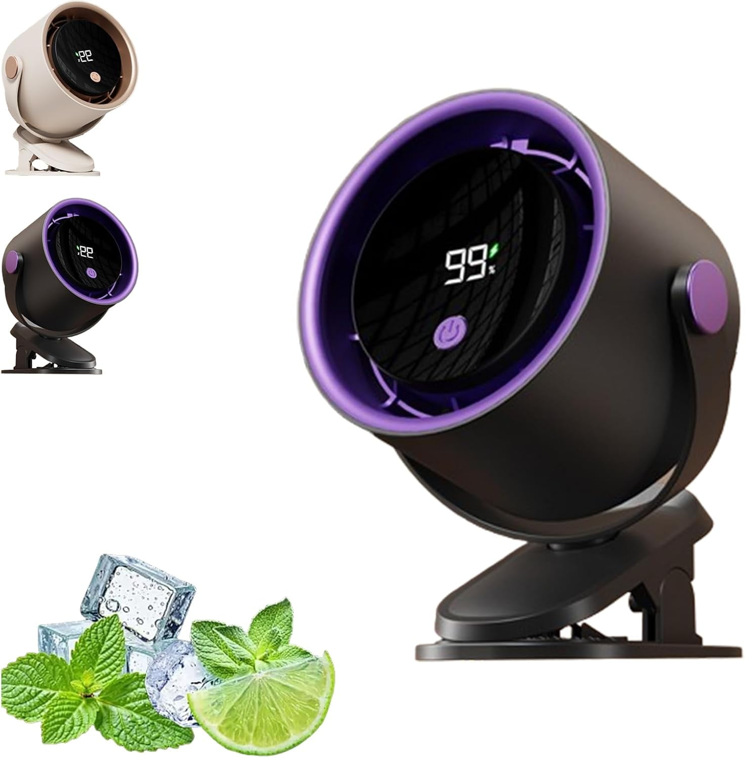 Sherum Chillblast, Libiyi Airacool Chillblast, Quiet Digital Display ...