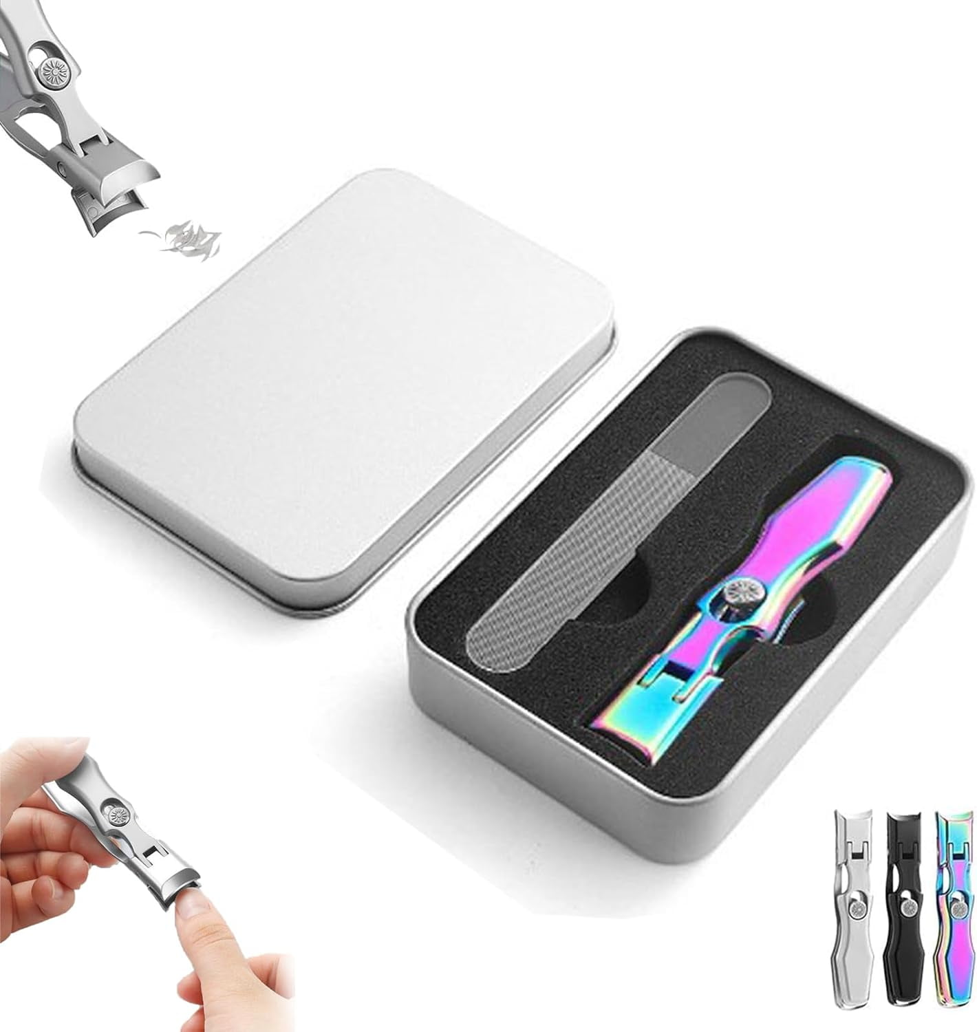 Sherum Nail Clippers, Comfort Clip Nail Clipper, Toe Nail Clippers for ...