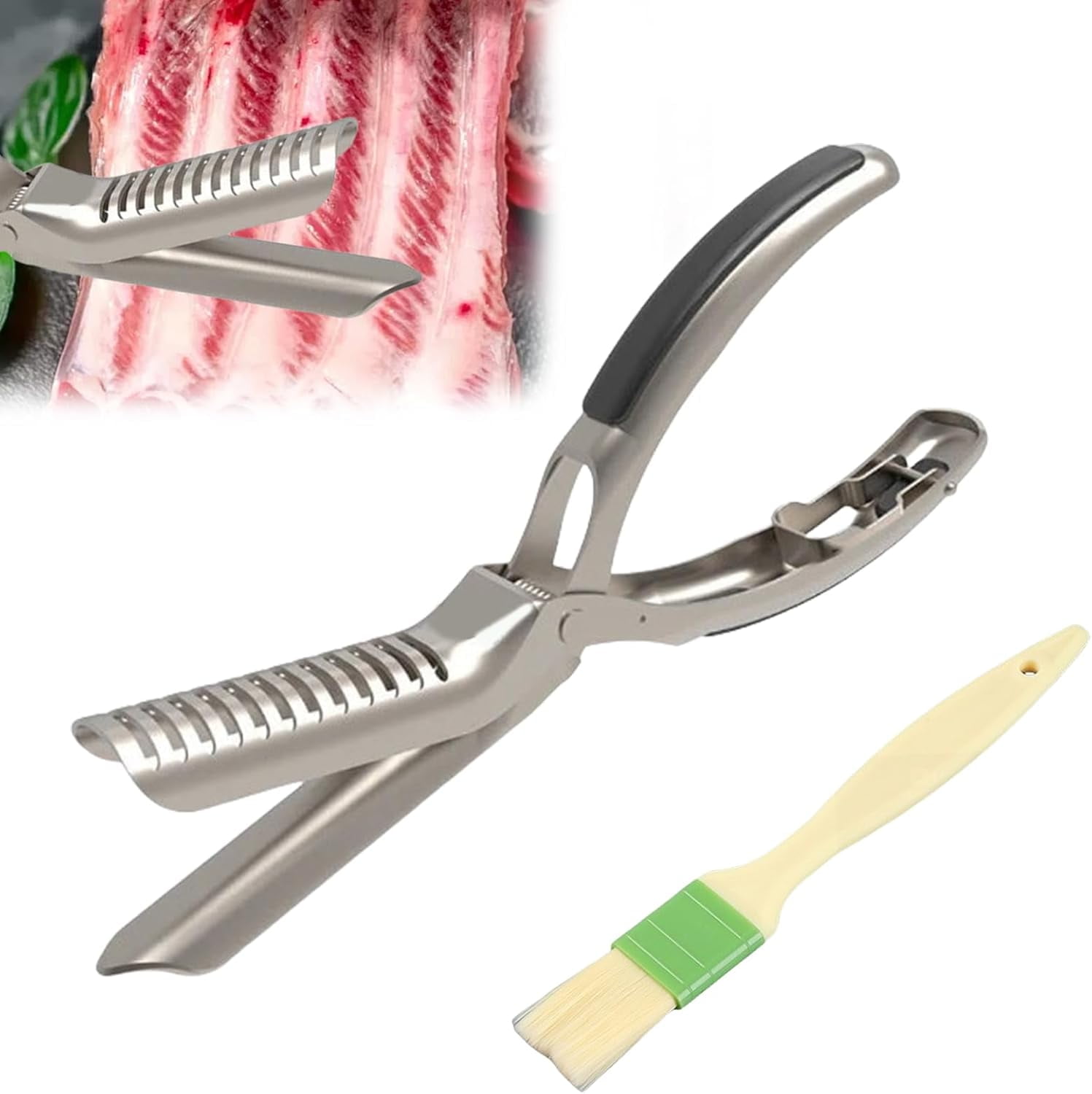 Ribmem Pro, Dishwasher Safe Stainless Steel Rib Membrane Remover Tool ...