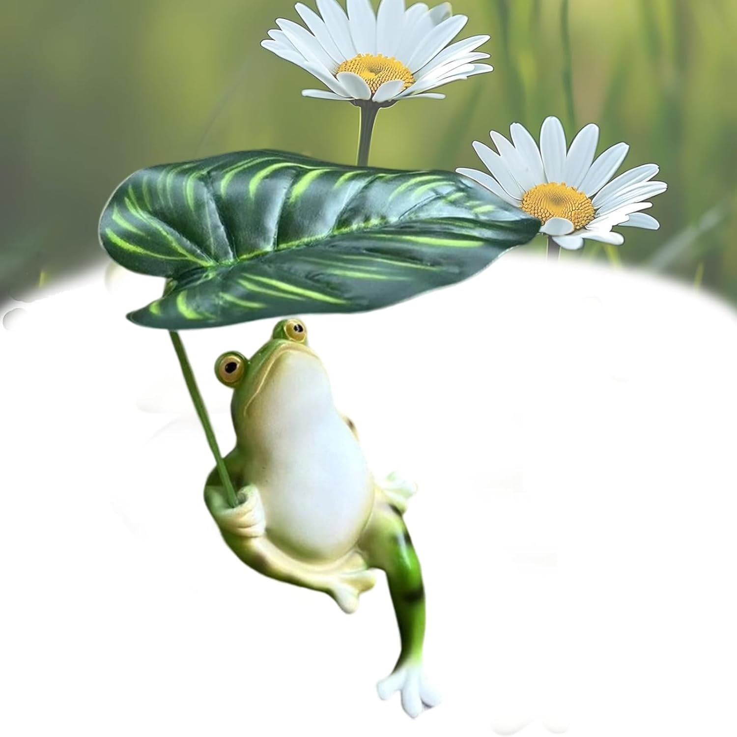 Sherum Tipsy Frog, Glosrity Tipsy Frog, Miniature Frog Figurines Plant ...