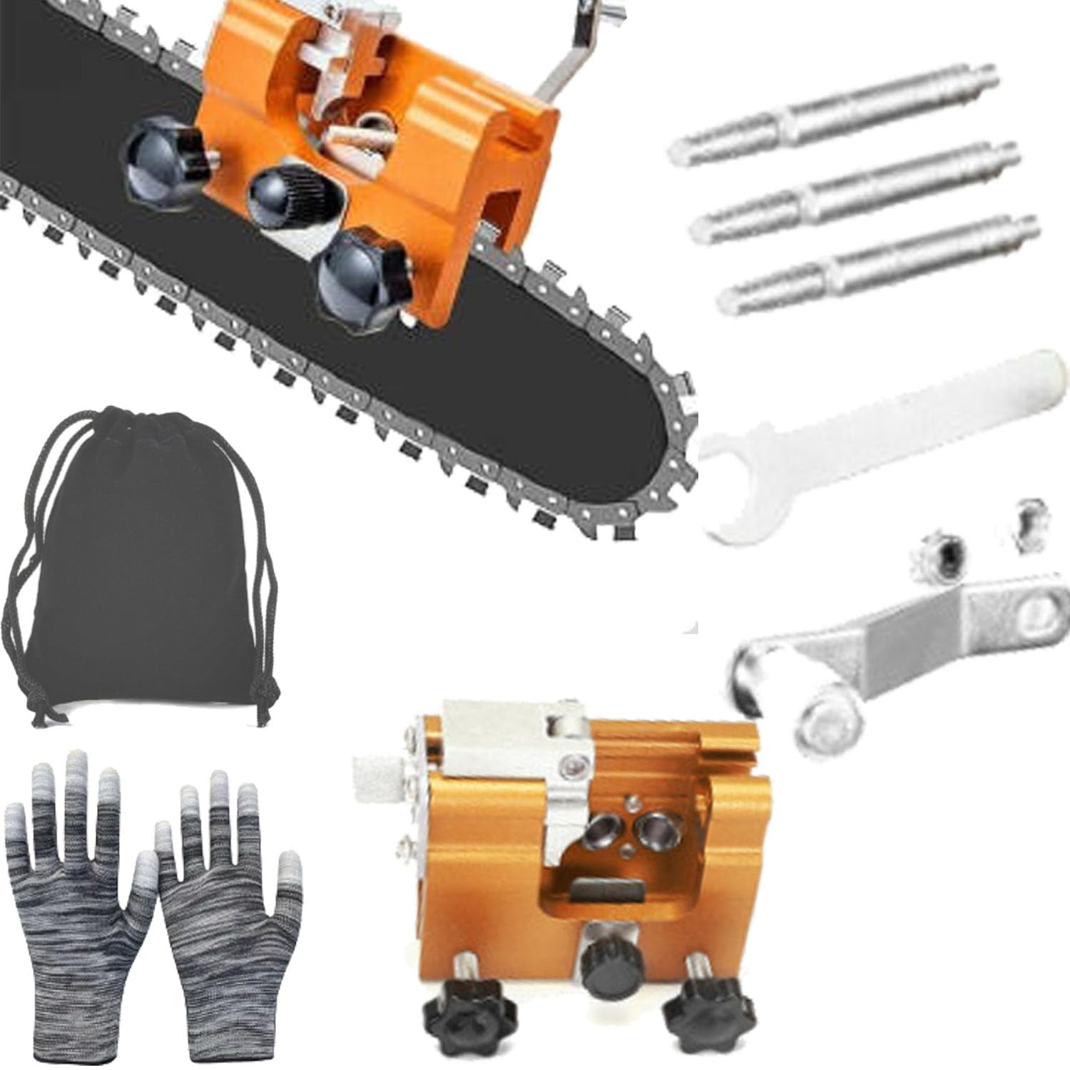 Sherum Universal Chainsaw Sharpener, Sherem Chainsaw Sharpener,Hand ...