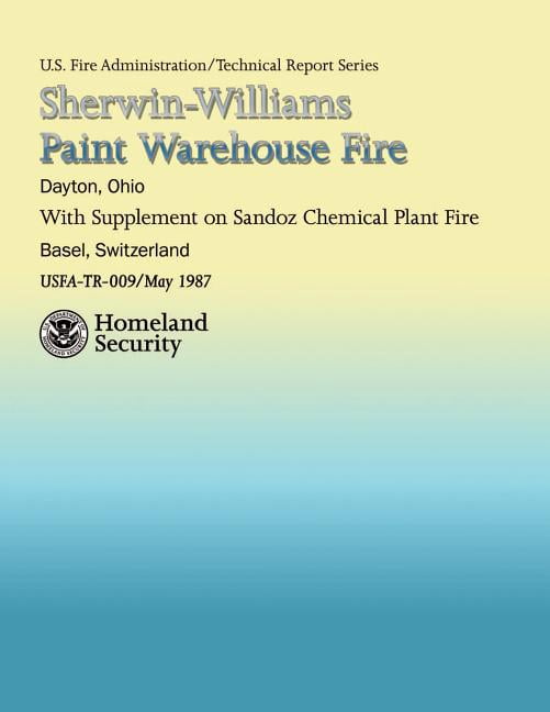 Sherwin-Williams Paint Warehouse Fire - Walmart.com