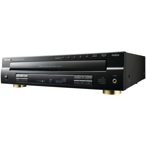 Sherwood 5-Disc USB Port Front-Loading Carousel CD Changer - Walmart ...