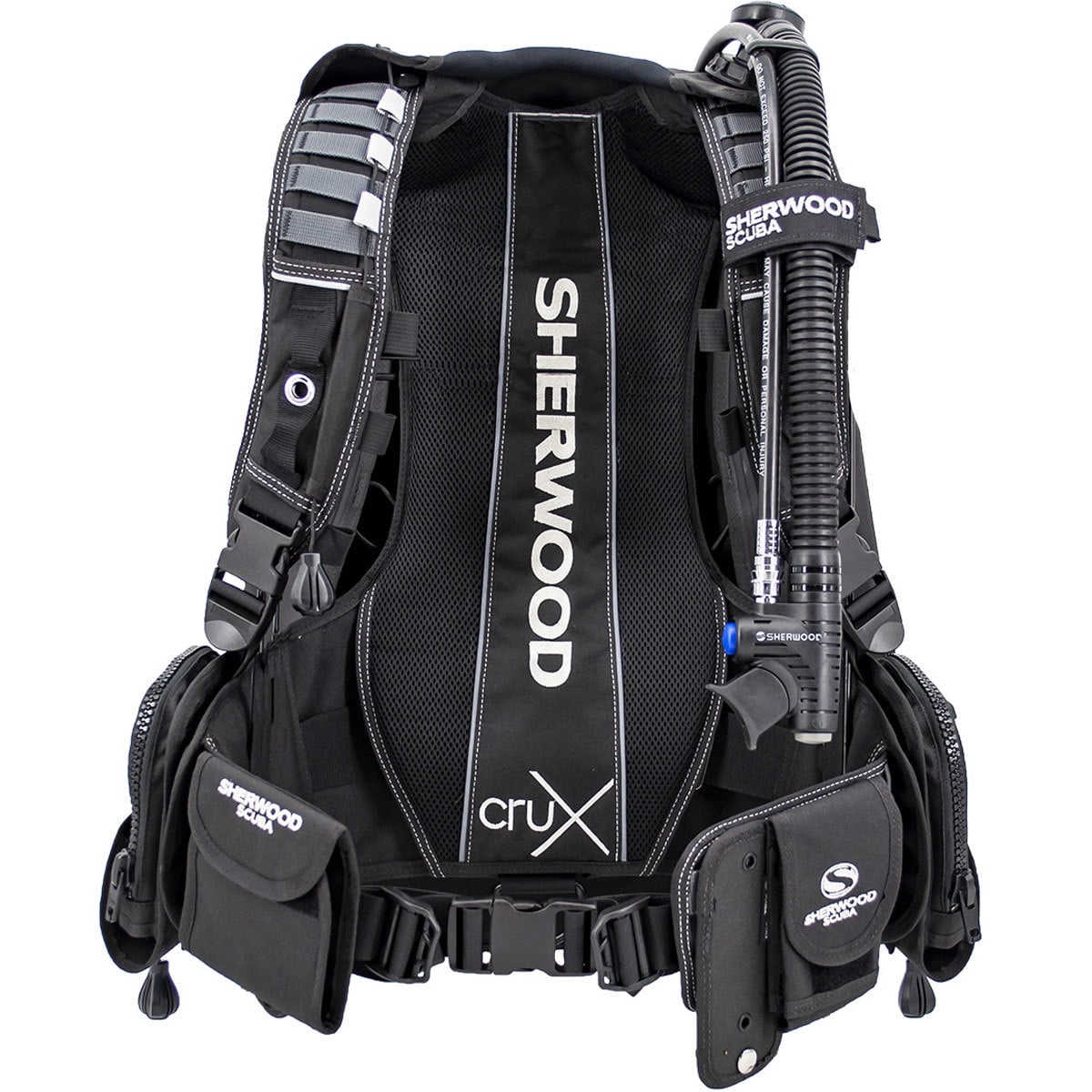 Sherwood CruX BCD Scuba Diving Buoyancy Compensator 40lb - Walmart.com