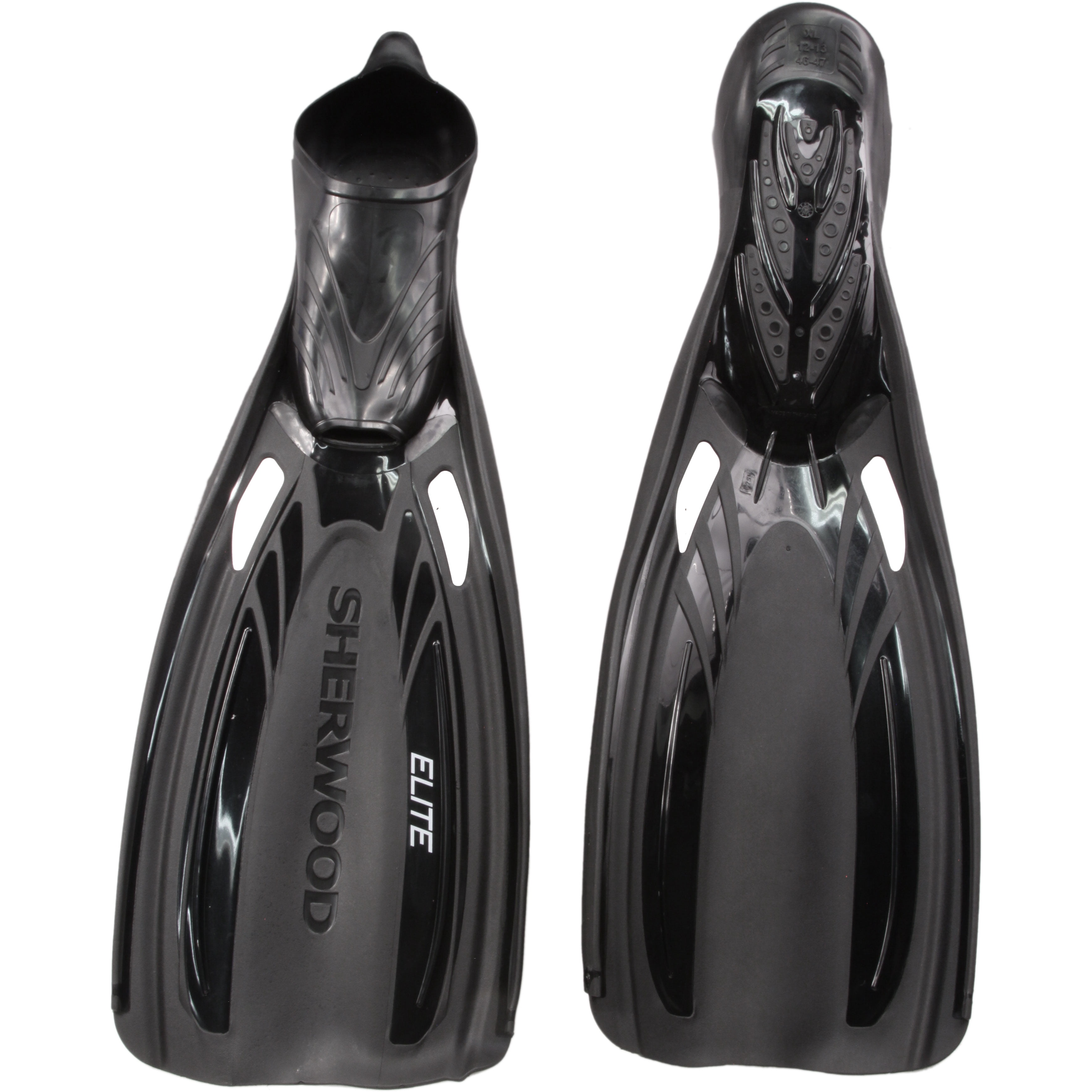 Sherwood Elite Full Foot Fins - Walmart.com