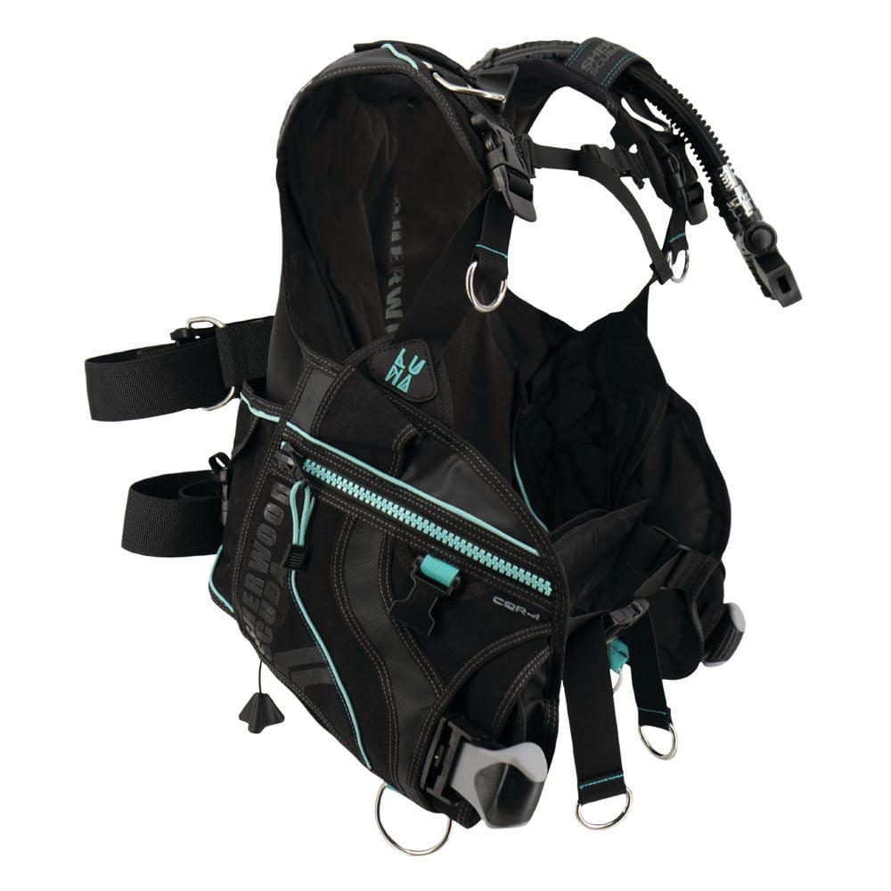 Sherwood Luna CQR4 BCD Scuba Diving Buoyancy Compensator Women's (24 ...