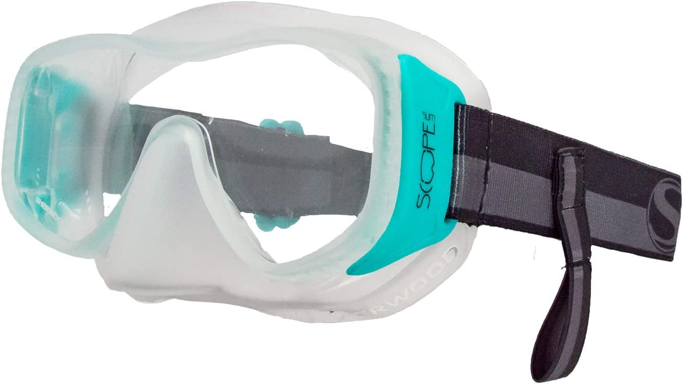 Sherwood Scuba Scope Slim Mask for Women and Narrow Faces; with Elastic ...