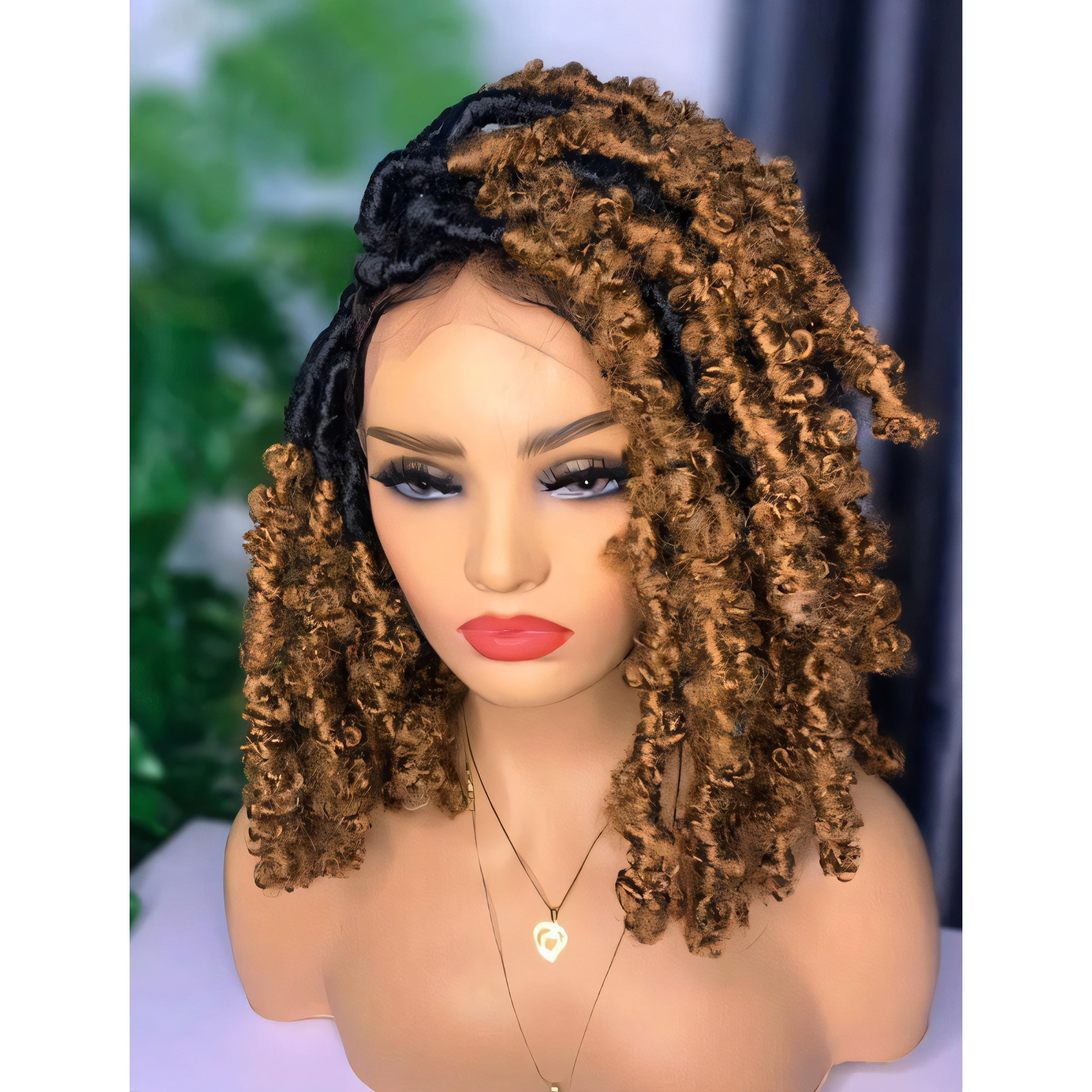 Sheshopperhairplace Bossy Butterfly Locs Bob Guy - 1b 30 - Walmart.com