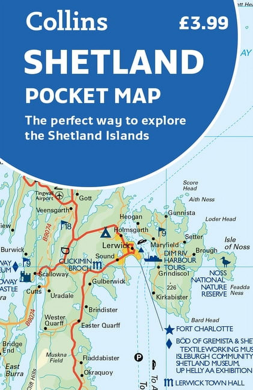 Shetland Pocket Map : The perfect way to explore the Shetland Islands ...