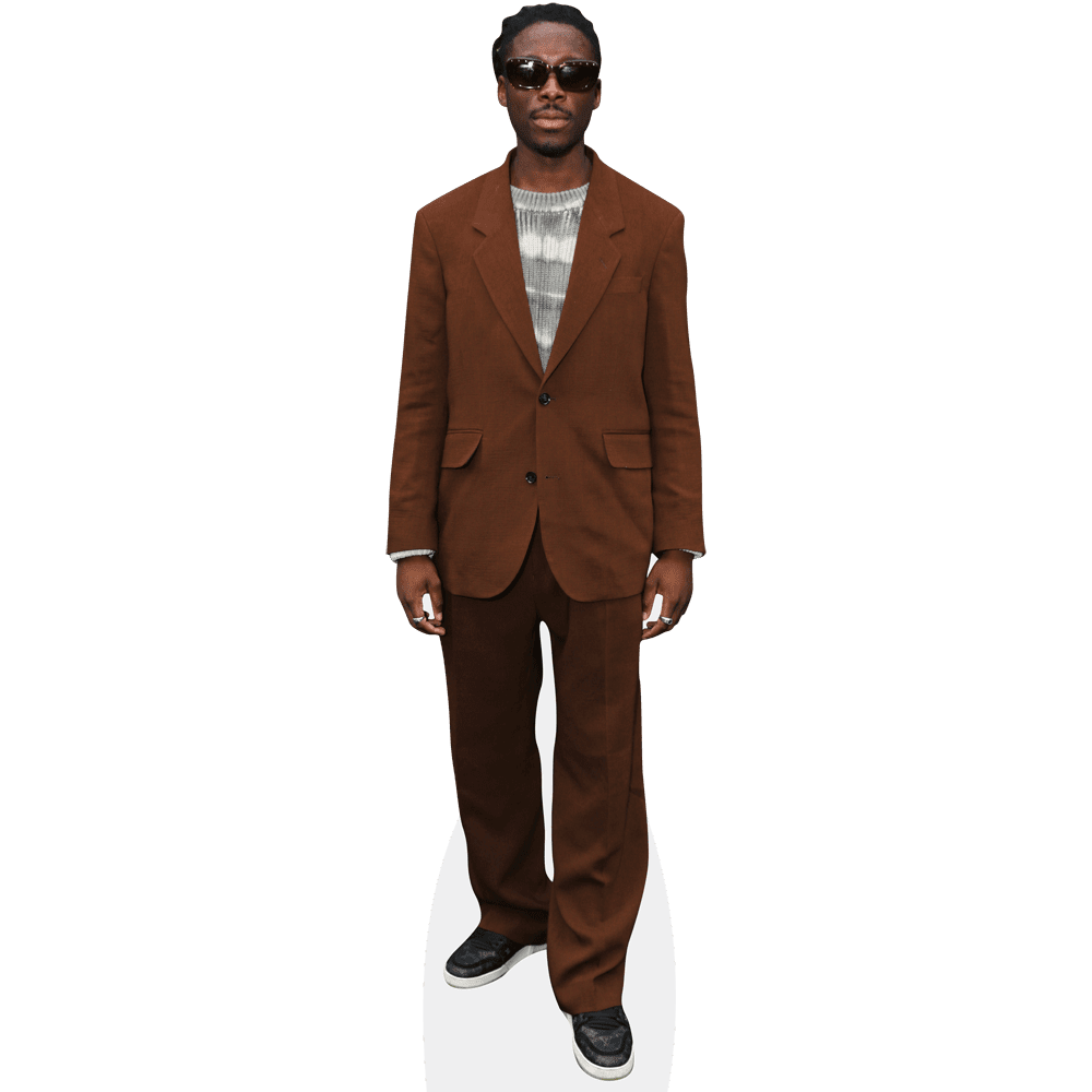 Sheyi Cole (Brown Suit) Mini Size Cutout. Standee. - Walmart.com