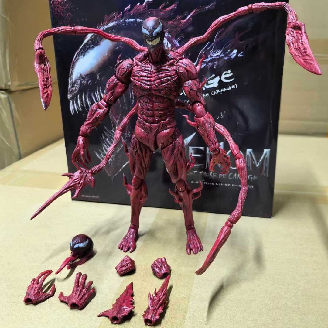 Shf Venom Action Figure Toys Ko Carnage Horse Model Statue Collectible ...