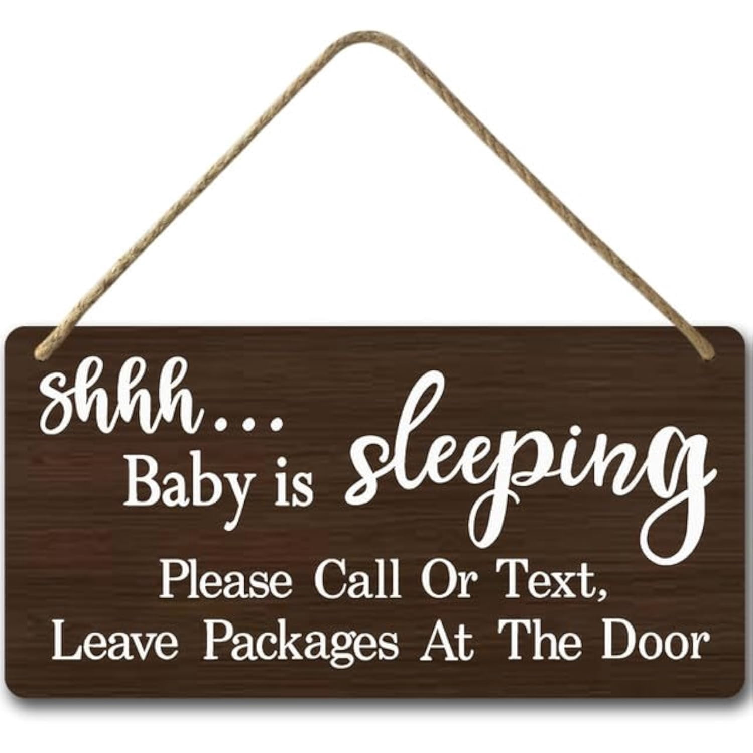 Shhh Sleeping Baby Sign