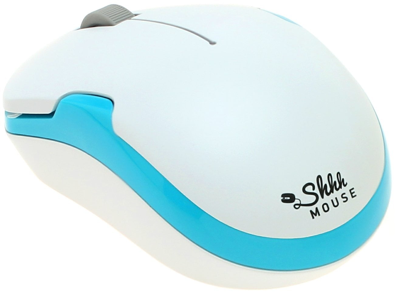 ShhhMouse Wireless Silent Noiseless Clickless Mobile Optical Mouse with ...