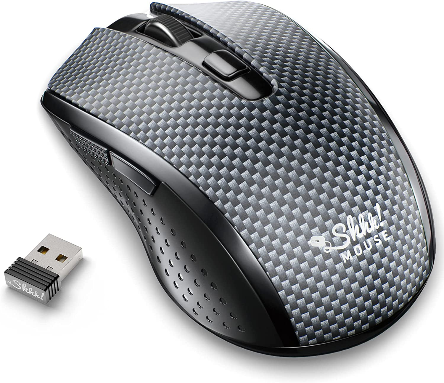 Shhhmouse i440 Silent Wireless Mouse, Bluetooth, for Laptop, PC, Mac ...