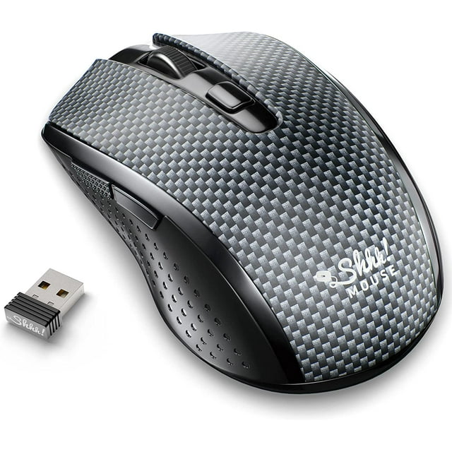 Shhhmouse i440 Silent Wireless Mouse, Bluetooth, for Laptop, PC, Mac ...