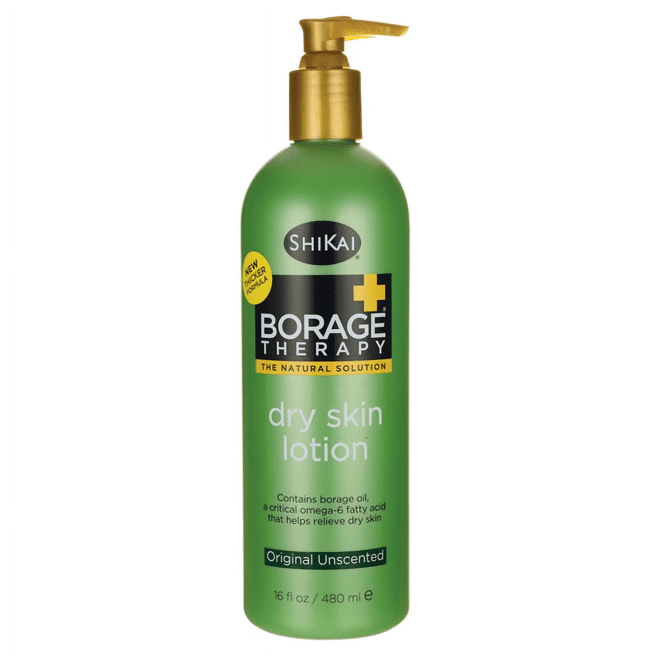 ShiKai Borage Therapy Soothing Body Lotion - Unscented, Dry Skin Relief ...
